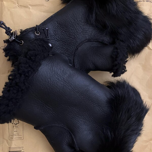 Silver Fox Fur Cuffs | Fur Cuffs for Sleeves | Detachable Fur Cuffs ...