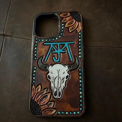 Custom Bullskull Phone Case - Etsy
