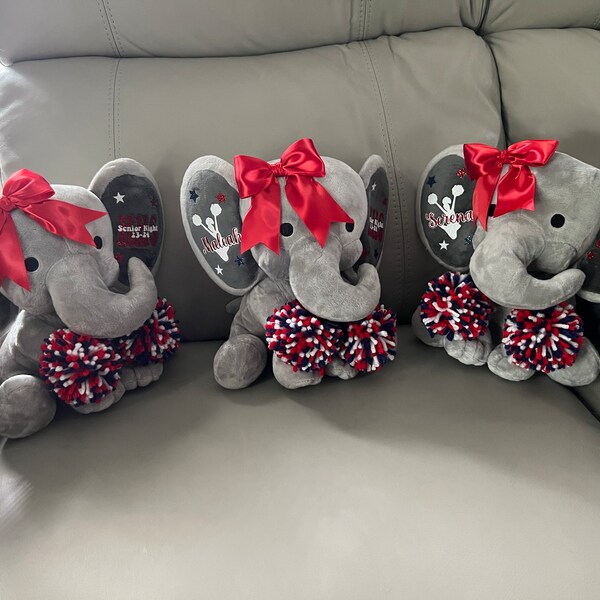 Team Spirit Elephant - Color Options - Cheer Big Little Gift ...