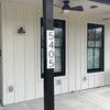 Farmhouse Shiplap House Numbers Address Sign Black House - Etsy