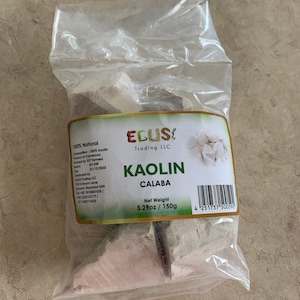 1kg Kalaba Marble Chalk Kaolin Calabar-edible Clay - Etsy