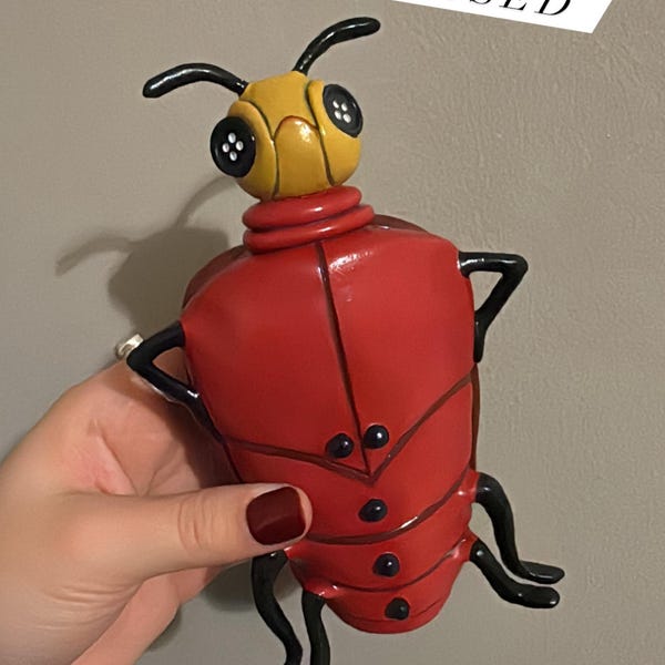 Happy Forest Goblin Figurine - Polymer Clay Sculpture - Goblincore ...