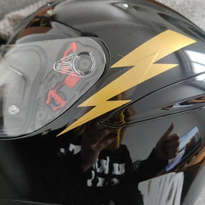 Pair of Lightning Bolt Decals Lightning Bolt Stickers Lightning Decal ...