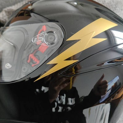 Pair of Lightning Bolt Decals Lightning Bolt Stickers Lightning Decal ...