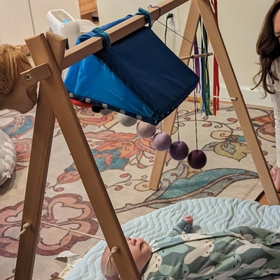 Set of 4x Montessori Tactile Mobile Montessori Bell and Ring - Etsy