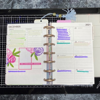 EDITABLE Happy Planner Mini Dashboard Layout Printable Insert, Mini ...