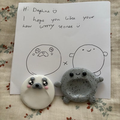 Cute Mushroom Frog Worry Warts Pet Goblincore Decoration Handmade ...