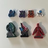 LORDS of WATERDEEP Meeples Upgrade Kit Stickers Free Scoundrels of Skullport Decals Kit Premium ...