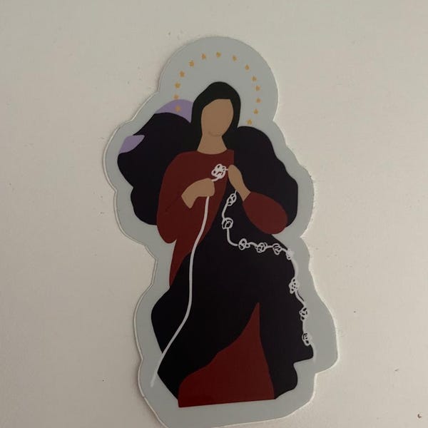 Our Lady of Fatima Sticker - Etsy