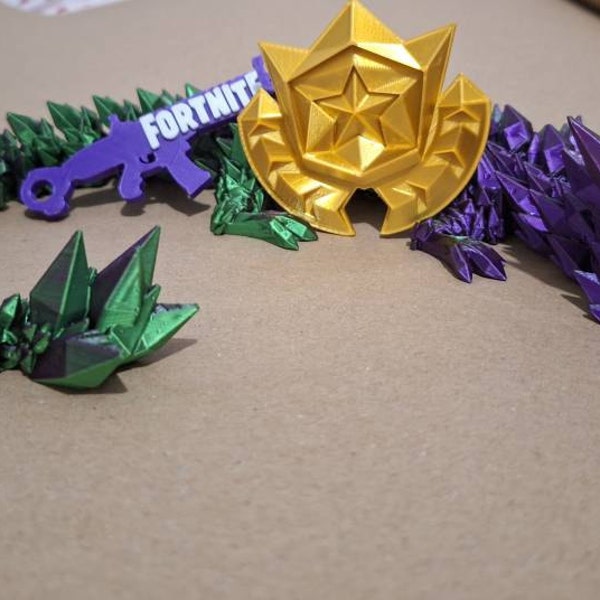 Pack of 5 Fortnight Style Chapter 5 Season 1 Boss Society Medallions ...