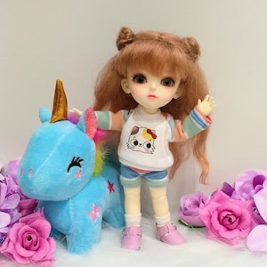 A044 T-shirt and Shorts for Obitsu 11 Cm. - Etsy