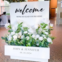 DIY Tutorial- Flower Box Welcome Sign - Picture and Text Instructions ...