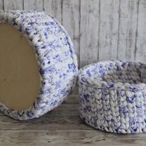 Black Felt Base Bag Baskethole 9mm Felt Crochet Base for | Etsy