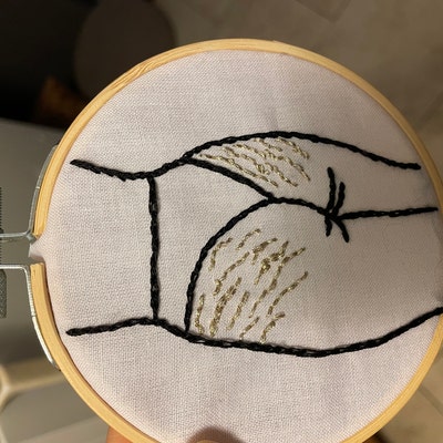 Body Positivity Embroidery Kit Stretch Marks Sewing Craft to Embrace ...