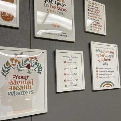 8 SCHOOL NURSE Office Decor School Clinic School Nurse Posters School ...