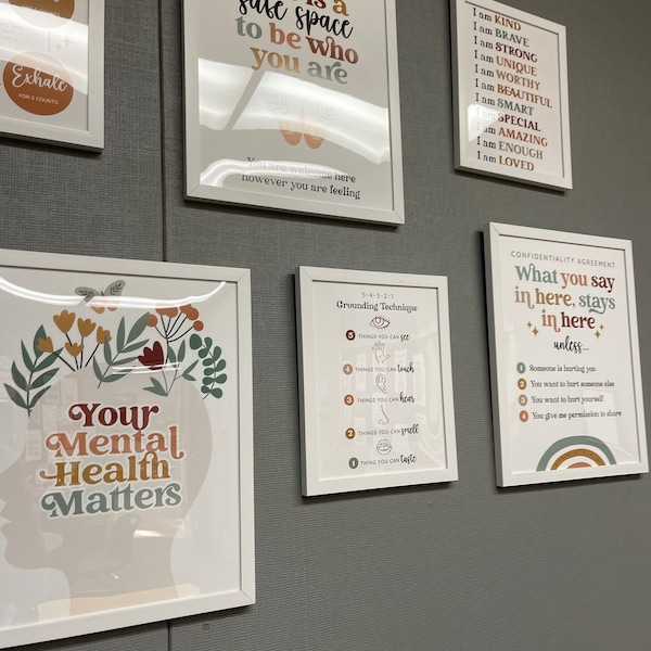 8 SCHOOL NURSE Office Decor School Clinic School Nurse Posters School ...