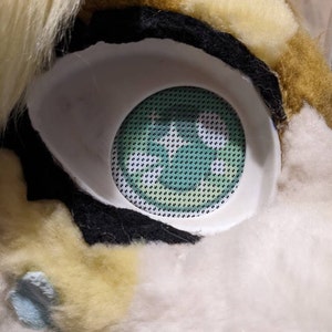 Custom Color Anime Sparkle Fursuit Eye Mesh - Etsy