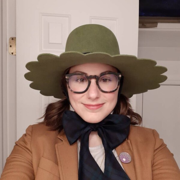 Harbin Structured Wool Beret – Asymmetrical Windproof Hat, Chic Winter ...