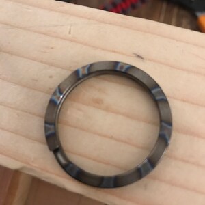 Tisurvival Titanium Split Rings - Etsy