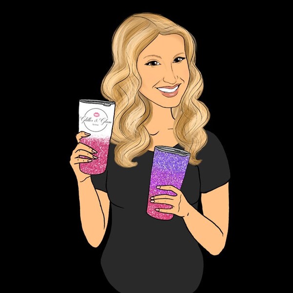 Custom Simple Business Caricatures-caricature-business-profile Photo ...