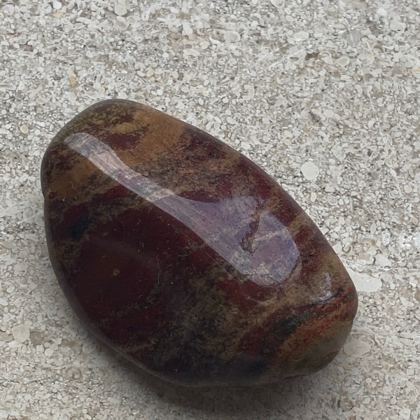Rainbow Jasper Crystal - Tumbled Stone - Polished Stone - Gemstone ...