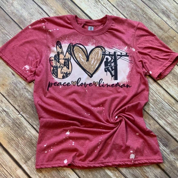Peace Love Lineman Sublimation Png Digital Download, Peace Love Lineman ...