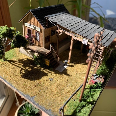 HO Scale Window Treatments - Etsy