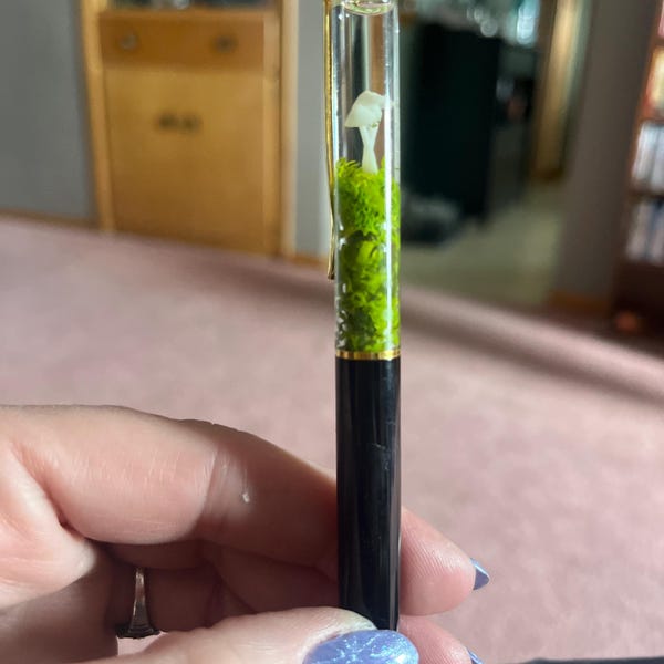 Dolphin Float Pen, Floating Pen, Dolphin Gift, Ocean Gift, Snow Globe Pen, Liquid Glitter Pen ...