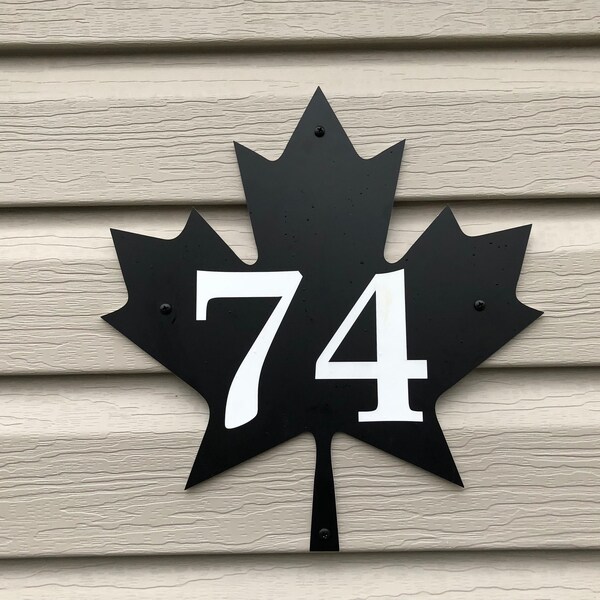 Address Sign - Reflective - Custom House Number Plaque - House Numbers ...