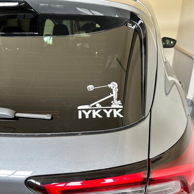 Simple CUSTOM Decals die-cut Vinyl of YOUR Logo or Lettering Black or ...