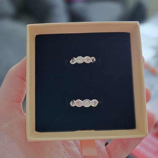 Personalized Sweet 16 Ring for Teen Girl, Custom Infinity Ring With ...