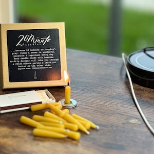 20 Min. Candles the Original 7-day Sample Set - Etsy