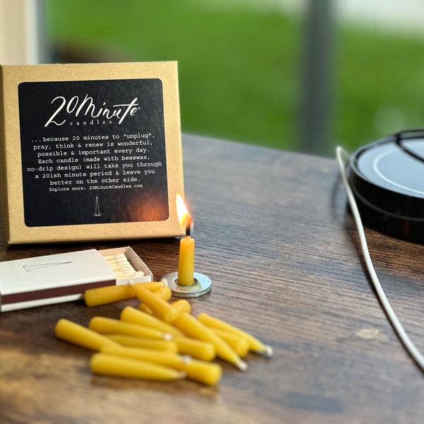 20 Min. Candles (the Original) - Starter Set - Etsy