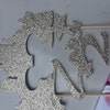Personalised Custom Glitter Cake Topper Happy 15th Birthday Ian Fifteen ...