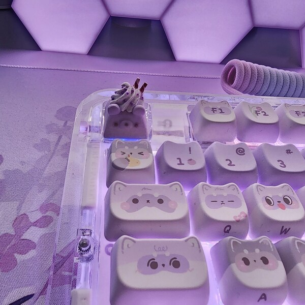 Melonpan Bear Keycap | Bo Lo Bao Keycap |icecream Bear Keycap| Bear ...