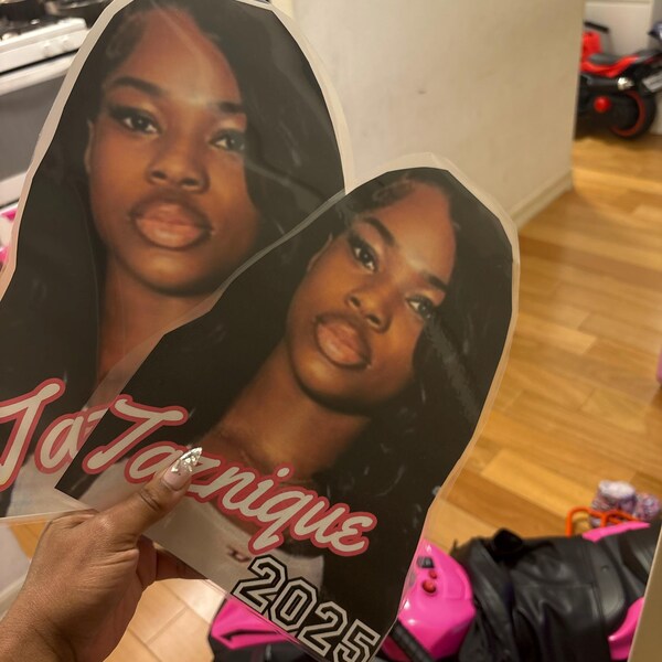 Custom Graduation Big Head Cutout – Personalized Fathead Face Sign for ...