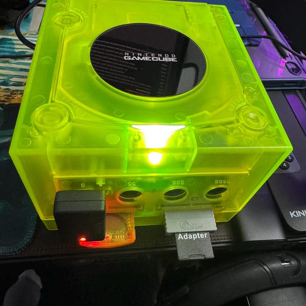 Nintendo Gamecube Console Pastel Pink NTSC-U/C DOL-001 Gc White Led ...