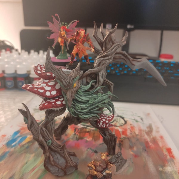 Ent Treant Premium Dnd Miniature Mini | 28mm 32mm to 100mm | Resin 3D ...