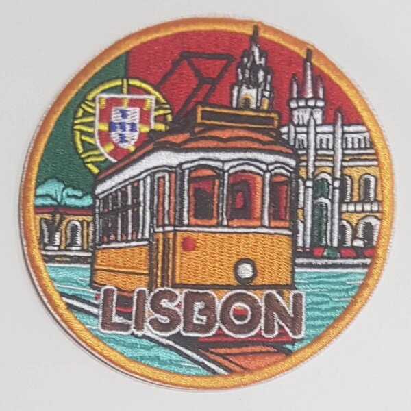 Tokyo Patch – Tokyo Tower & Godzilla – Embroidered Souvenir – Iron-on ...