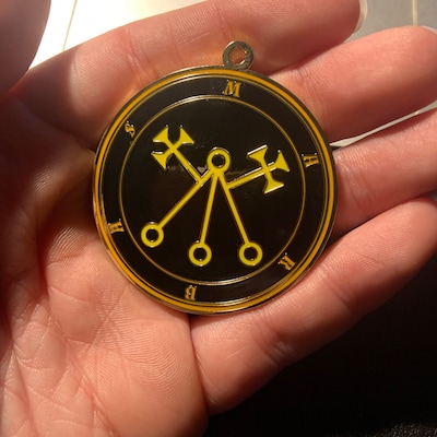 Marbas Sigil Goetia Seal Pendant for Goetic Demon Summoning Rituals ...