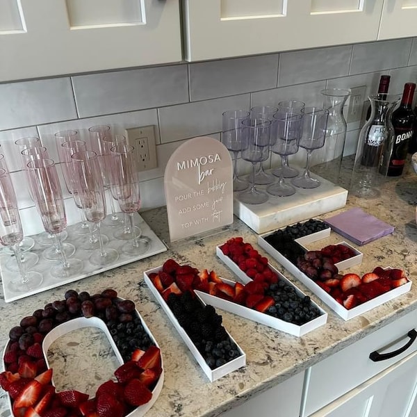 Wedding Sign Base Acrylic Sign Stand Event Sign Base Stand Welcome Sign ...