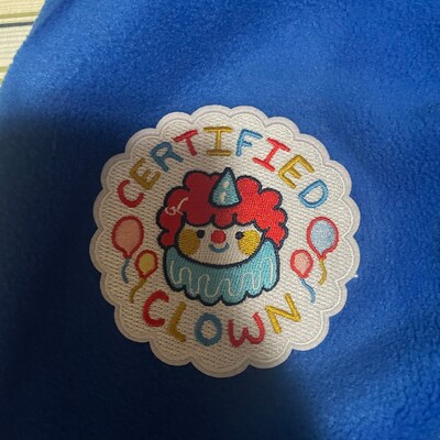 Certified Clown Patch - Etsy