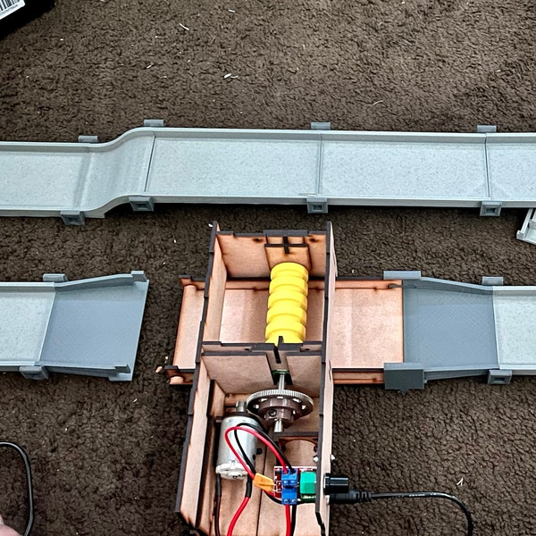 MARBLE BOOSTER, DIY Kit, A Modular Marble Racetrack Toy, Marble Racing ...