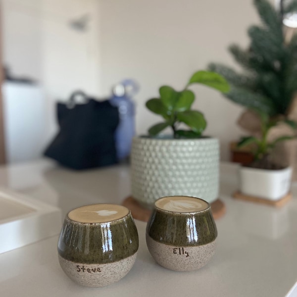 Ceramic Tea Cup, No Handle, 8oz /240ml, in a Japanese Style. Perfect ...