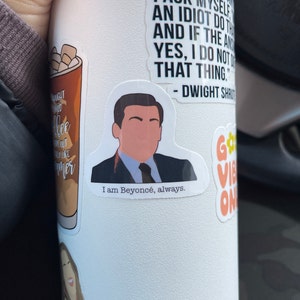 THE OFFICE Save Bandit Angela Sticker Vinyl Waterproof Sticker the ...