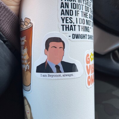 THE OFFICE Save Bandit Angela Sticker Vinyl Waterproof Sticker the ...