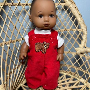 15 Inch Doll Like Bitty Baby Boy Denim Overalls With Shirt - Etsy