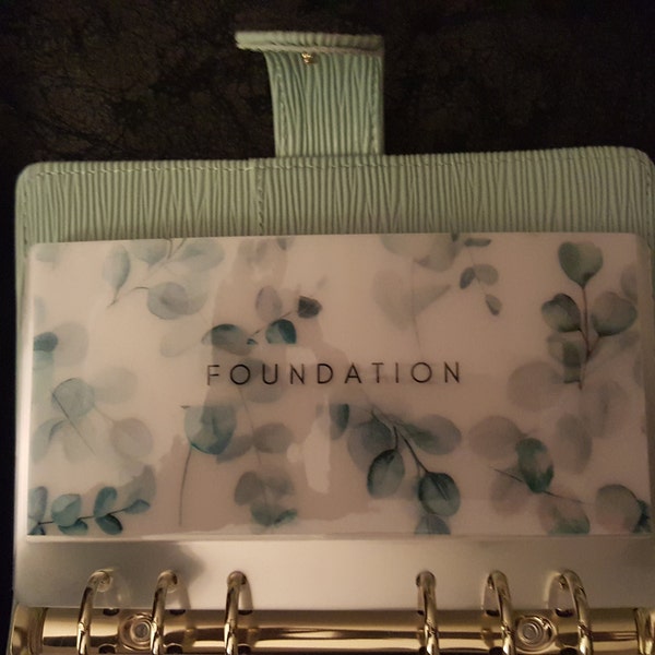 Category Bookmarks for A6 Binders | 2025 Glow up Collection - Etsy