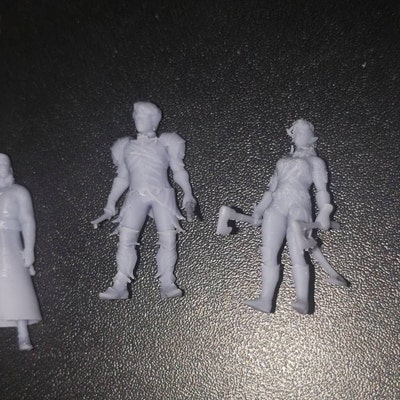 Custom 3D Printed BG3 Baldur's Gate 3 III Karlach Miniature/statue v. 3 ...