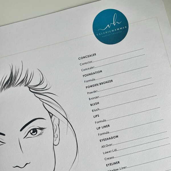 Hair Salon Client Intake Form Canva Template PDF Editable Hair Stylist ...
